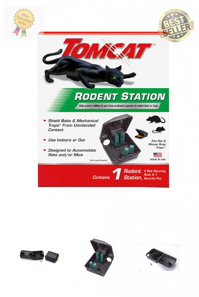 Tomcat Rodent Bait Station Blocks For Mice And Rats Pk, 54% OFF