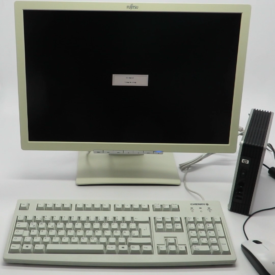 Hp Mini-Computer Pc for Windows 98 Old Dos Games 400mhz 20gb Hdd Rs-232 ...