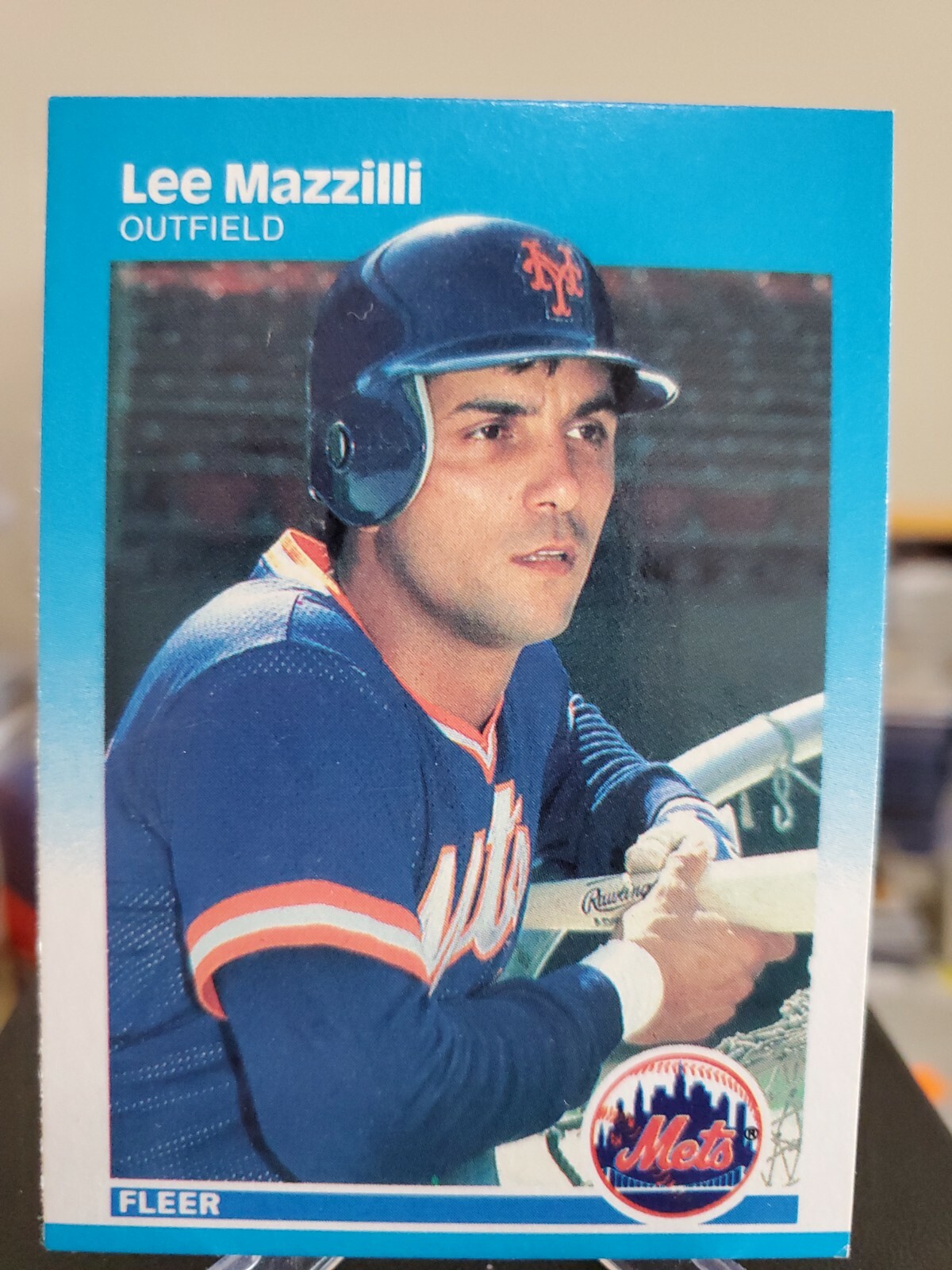 1987 Fleer Baseball Card Lee Mazzilli #15 | eBay