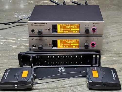 2 x Sennheiser EM300 G3 Receiver, 2 x SK100 G3 Transmitter A band: 516 ...