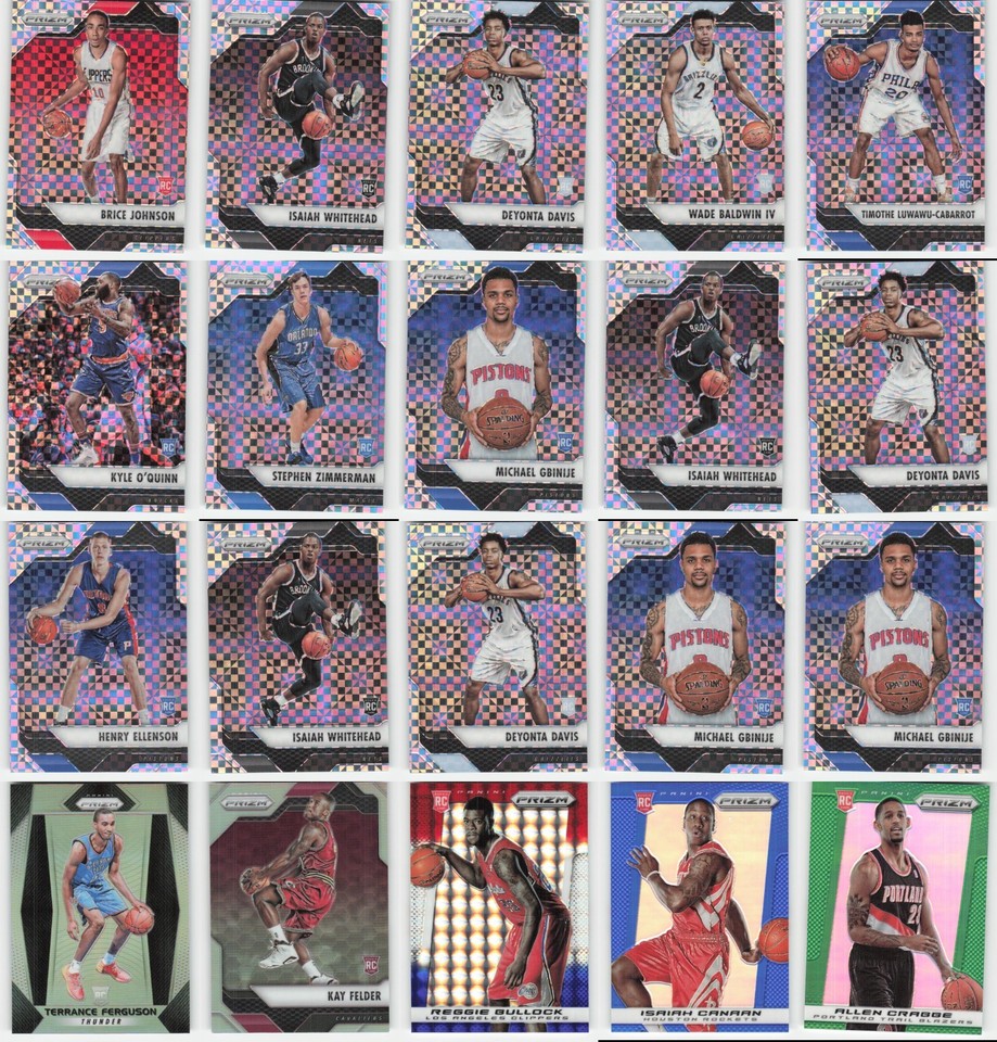 (100) Prizm Parallel Lot NBA Basketball Cards Collection | eBay