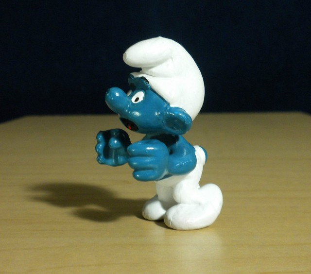 Smurfs 40212 Cage Smurf Jail Vintage Figure Schleich PVC Toy Figurine ...