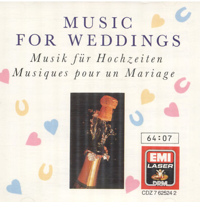 Music for Weddings CD | eBay Australia