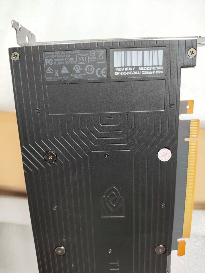 NVIDIA Titan V 12GB 12GB HBM2 GPU Graphic Card 5120 CUDA 900-1G500-2500 ...