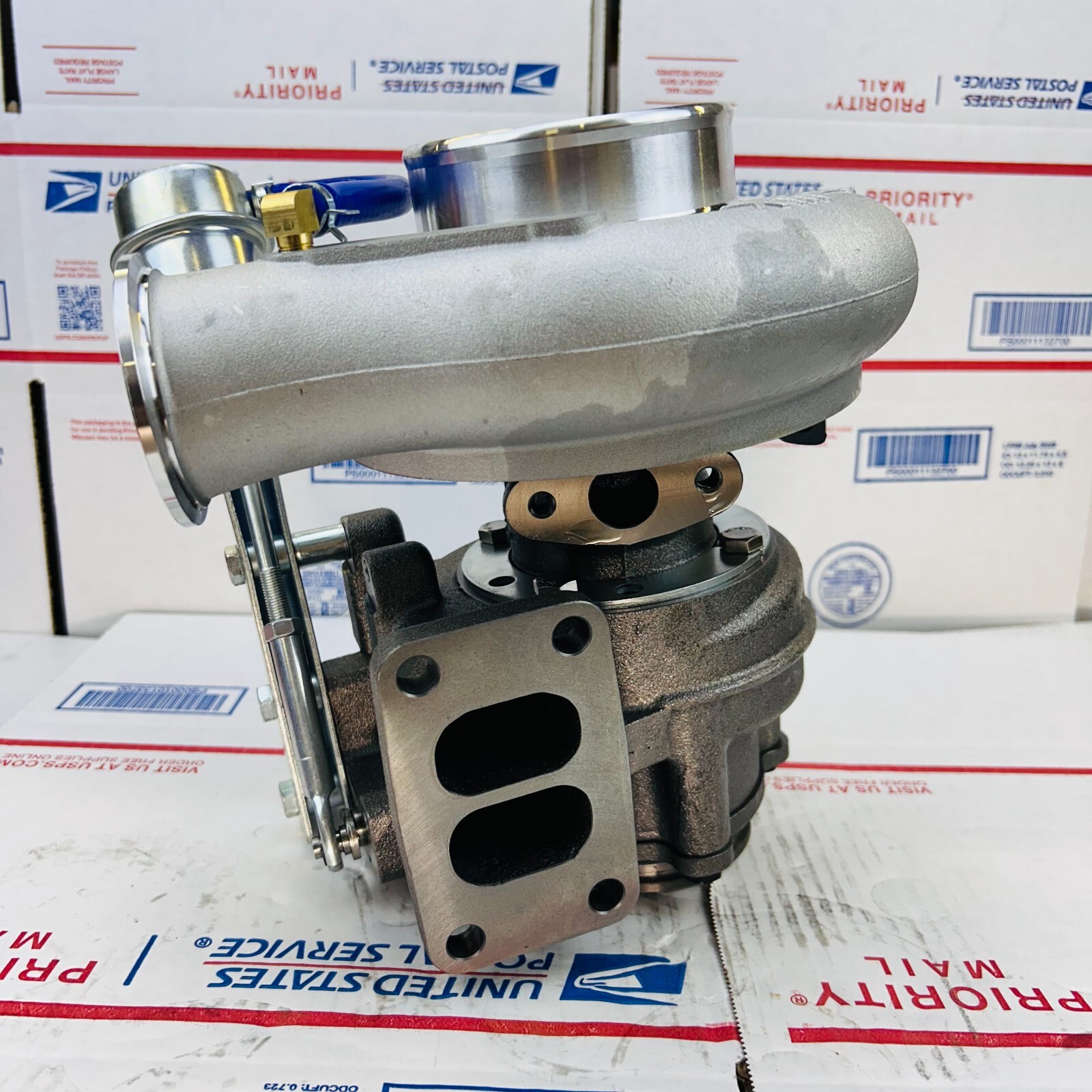 Turbo HX35W Turbocharger 4039043 4955158 4039044 For Cummins Engine QSB ...