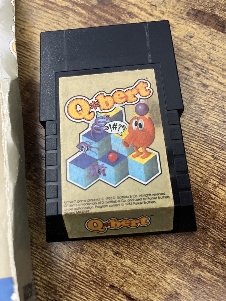 Qbert (Intellivision, 1983) Complete In Box With Game And Manual! | eBay