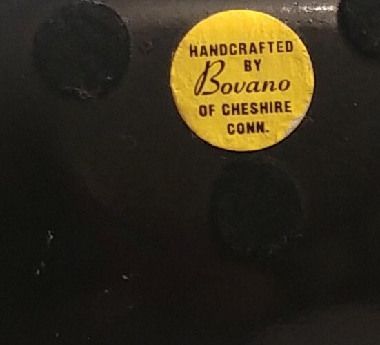 VTG 1970s Bovano of Cheshire Mid Century Modern Rust Enamel on Copper ...