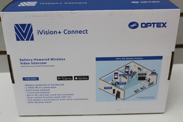 Optex Ivpc-ms iVISION Connect Intercom Mobile Video Station for sale ...