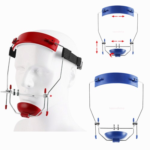 2 Pcs Orthodontic Dental Full Adjustable Reverse-Pull Headgear Facial ...