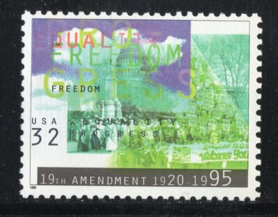2980 * 19TH AMENDMENT ** U.S. Postage Stamp MNH | eBay