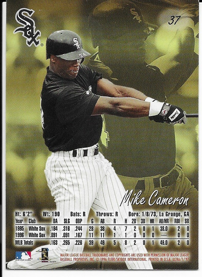 1997 Ultra Mike Cameron #37 | eBay