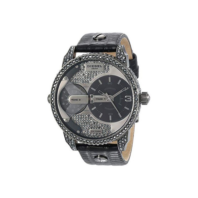 Diesel DZ7328 Mini Daddy 3bar Only The Brave Solid Stainless Steel ...