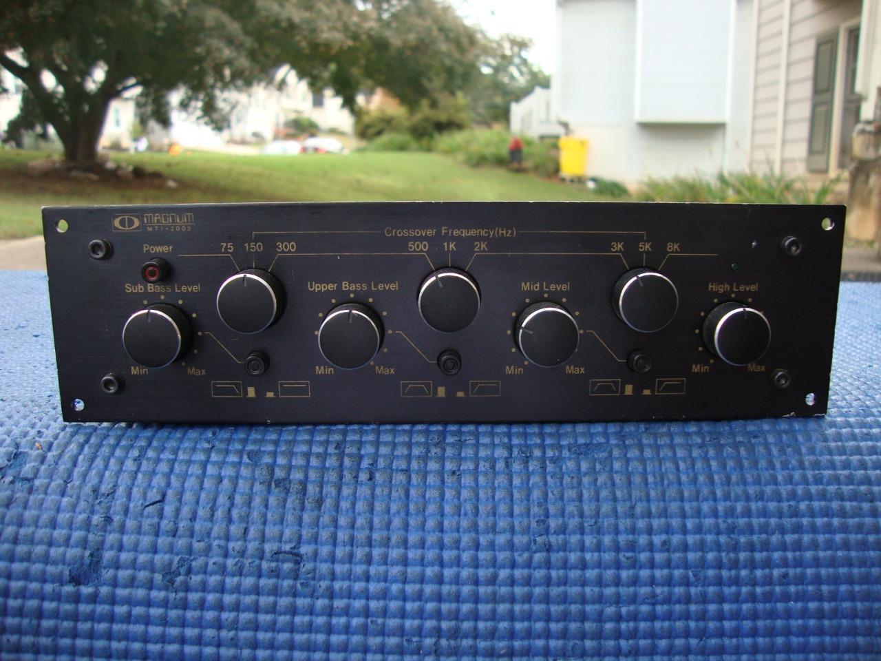 Magnum MTI-2005 4 way Electronic Crossover module - Parts or Repair | eBay