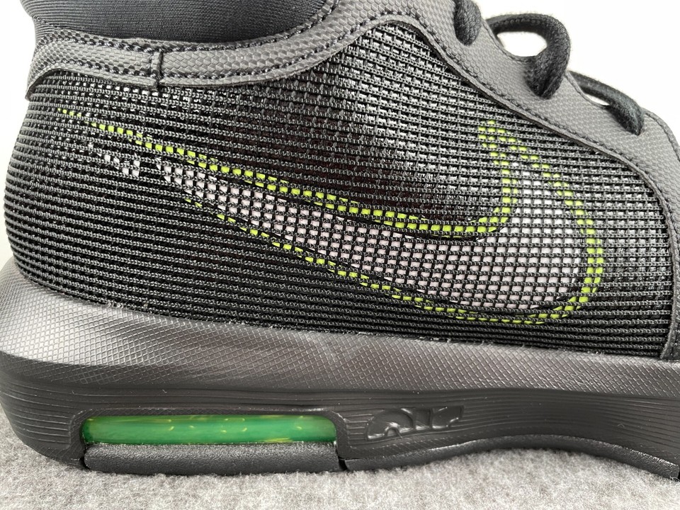 NIKE Lebron Witness VIII Black Volt Green Lion Mens Shoes FB2239-002 Sz ...