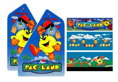 Pac-Land Arcade Game - Complete Graphics Restoration Kit | eBay