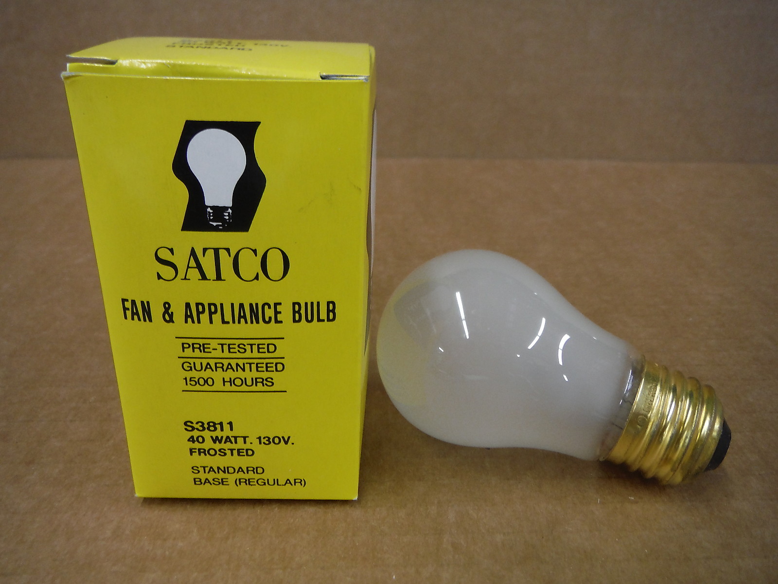 Satco Fan & Appliance Bulb Frosted 40W S3811 | eBay