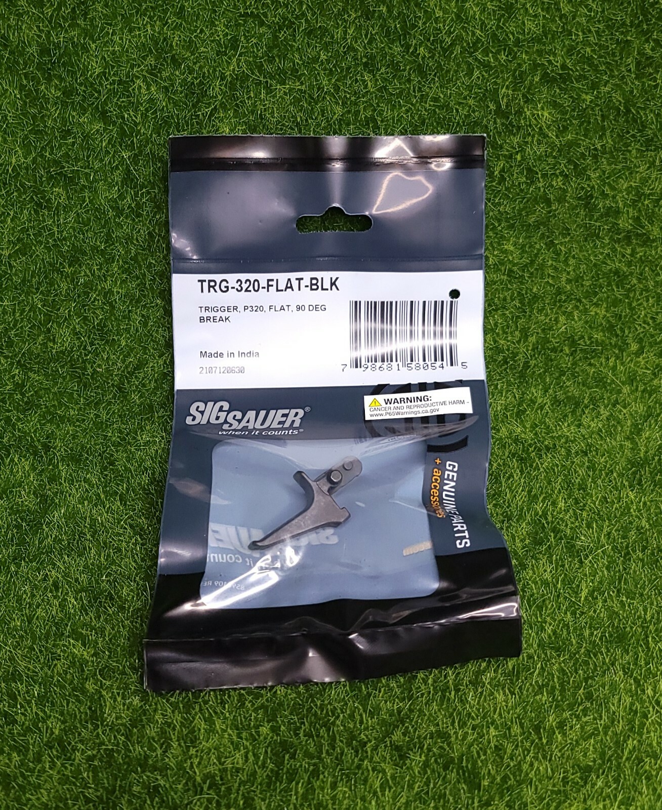 Sig Sauer OEM Flat Trigger for M17, M18, P320 X-FIVE, Black - TRG-320 ...