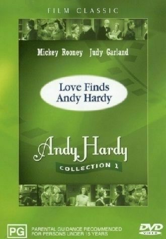 ANDY HARDY – LOVE FRIENDS ANDY HARDY - COLLECTION 1– DVD-R-4- LIKE NEW ...