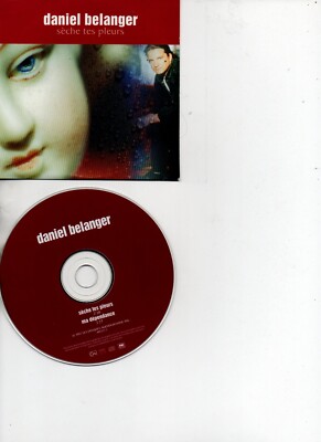 DANIEL BELANGER RARE CD SINGLE SECHE TES PLEURS | eBay
