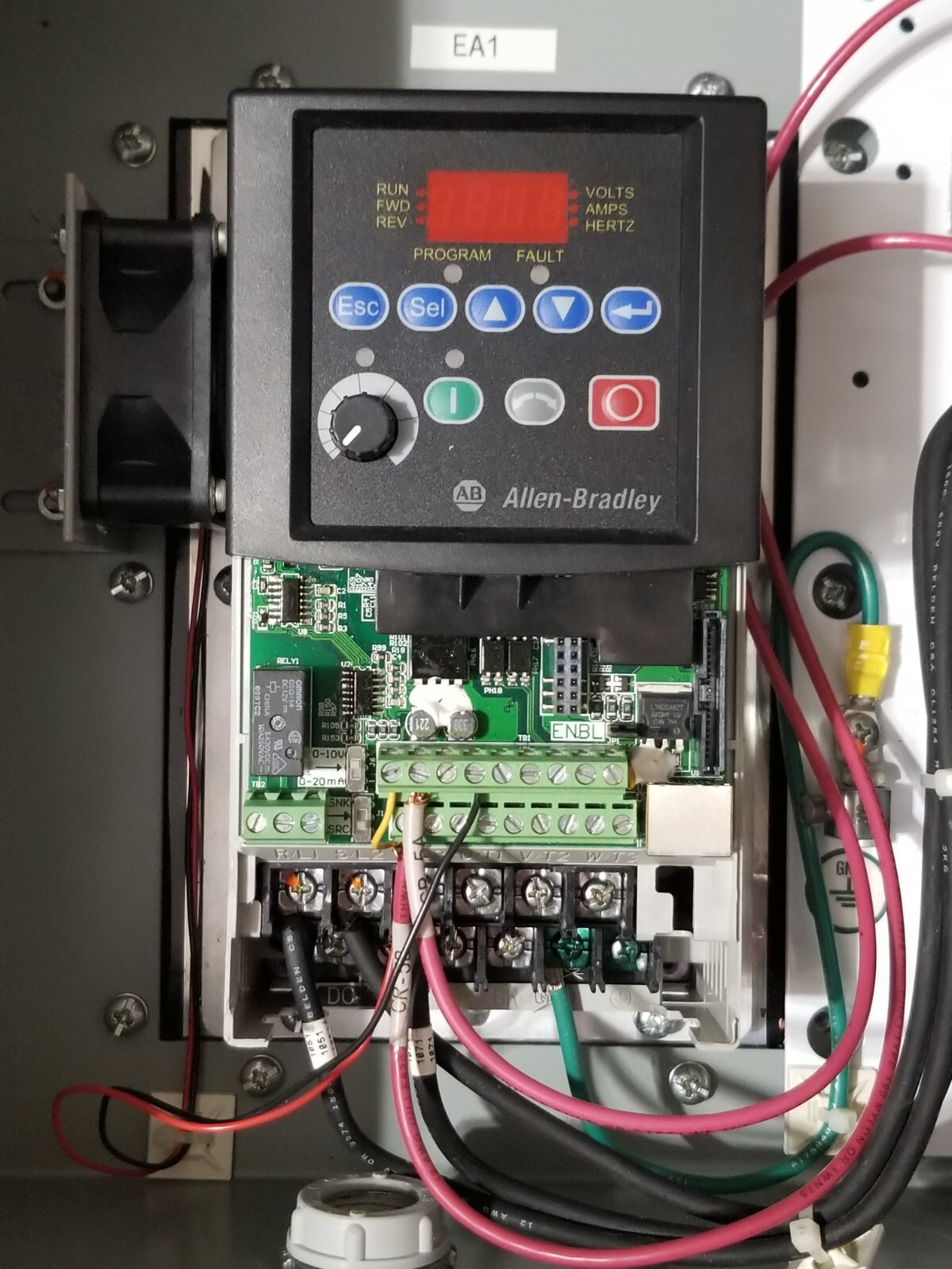 Allen Bradley PowerFlex 40 VFD Package Enclosure+VFD 380-480 3-phase 5hp (USED) | eBay