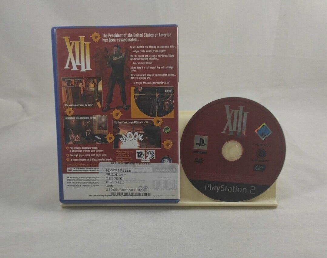 XIII PlayStation 2 PS2 Case and Disc game | eBay