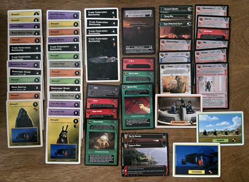 Star Wars Customizable Card Game Lot 56 Cards | eBay