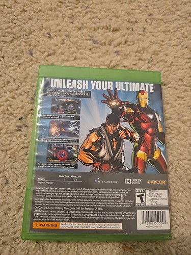 Ultimate Marvel VS Capcom 3 Xbox One With Comic FREE SHIPPING | eBay