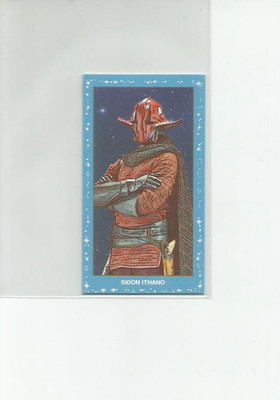 2022 TOPPS 206 STAR WARS WAVE 4 BLUE STARFIELD #32 SIDON ITHANO | eBay