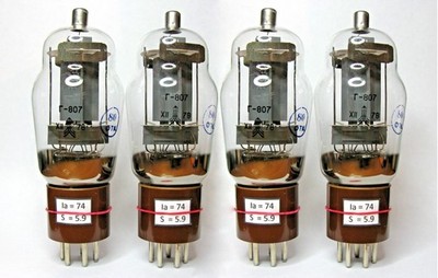 G-807 / G807 / Г-807 MATCHED QUAD (4pcs) Uljanovsk Same Date 1970s ...