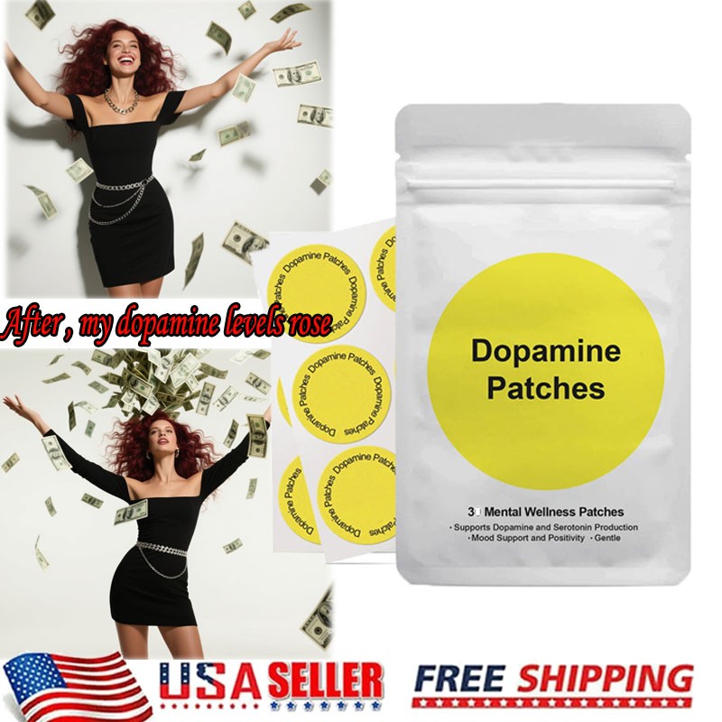 30-120PC Patches Dopamine Patches Mood Support and Positivity Mental ...