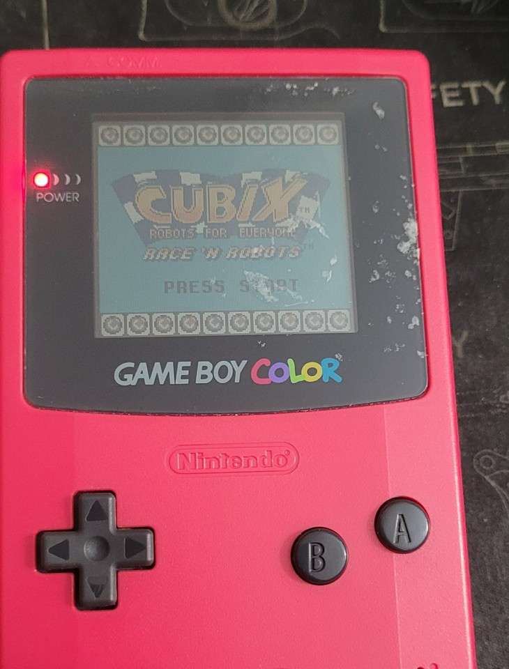 Cubix: Robots for Everyone -- Race 'N Robots Gameboy Color Game ...