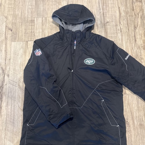 New York Jets Nike NFL On Field Rain Jacket Men's Black Used | eBay