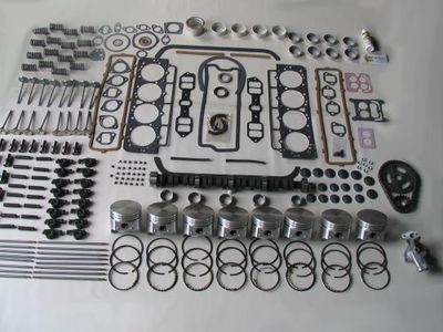 Deluxe Engine Rebuild Kit 1959 Ford & Thunderbird 430 pistons valves ...
