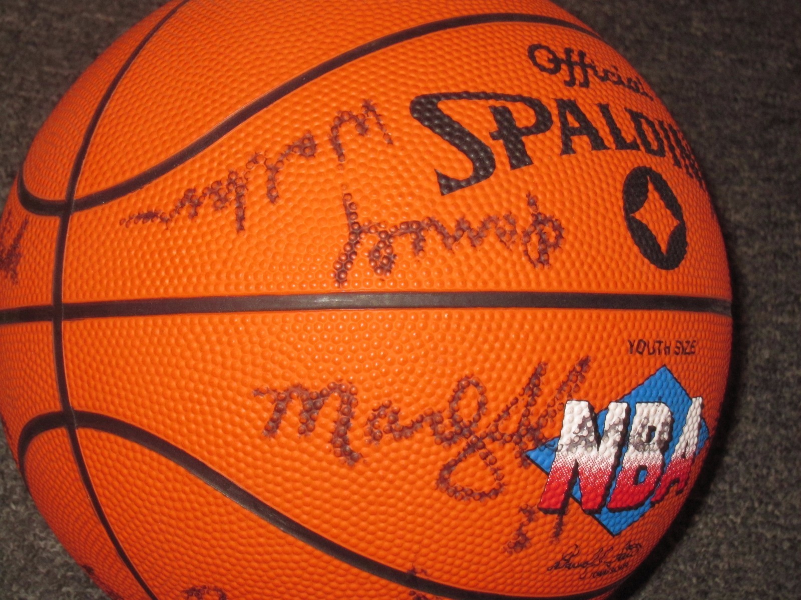 Washington Bullets Team Greats Signed Autographed Basketball 15 Sig ...