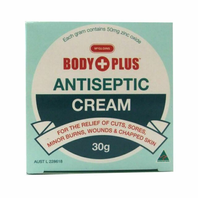 McGloins Body Plus Antiseptic Cream - 30g for sale online | eBay