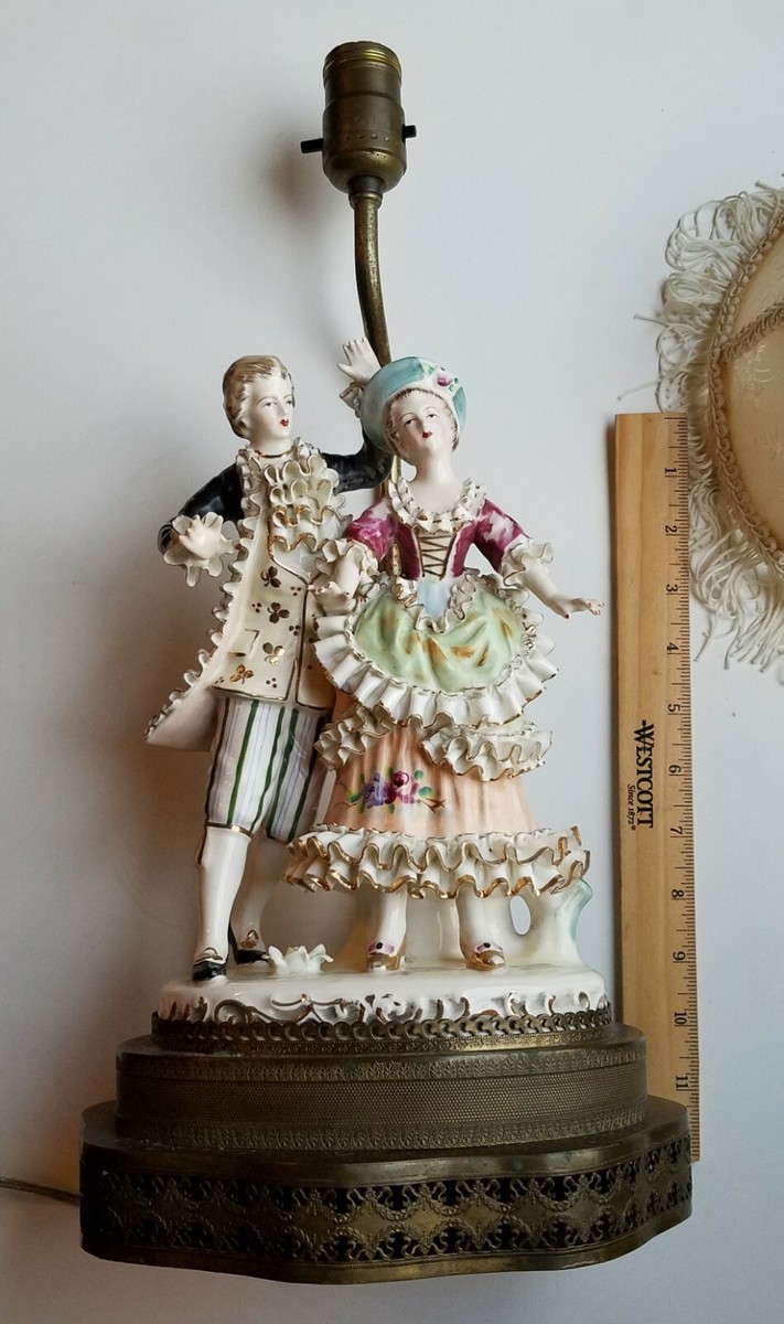 Extra Large Victorian Woman Lamp Victorian Woman Lamp Etsy