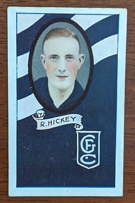 1933 Vintage Allens Steam Rollers VFL Football Card - Reg Hickey ...