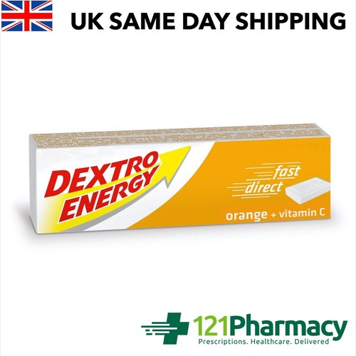Dextro Energy DEXTROSE GLUCOSE FAST ACTING chewable Orange Tabs | eBay UK