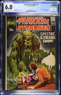 PHANTOM STRANGER 14 CGC 6.0 V1 DC 1971 SWAMP THING PROTOTYPE! NEAL ...