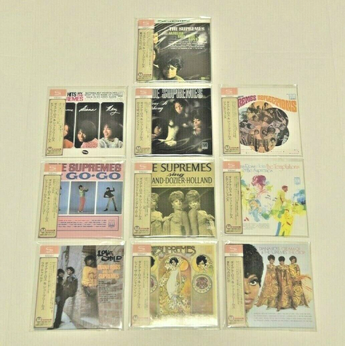THE SUPREMES - (Lot of 10) SHM-CD - VARIES TITLES - MINI LP - JAPAN ...