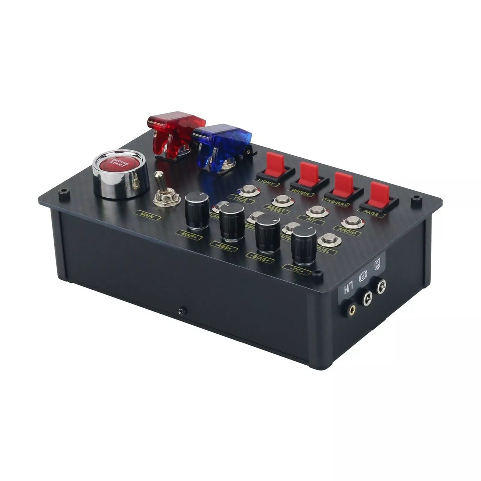 ZQSR Horizontal Button Box SIM Racing Control Box Simulator for Simagic ...