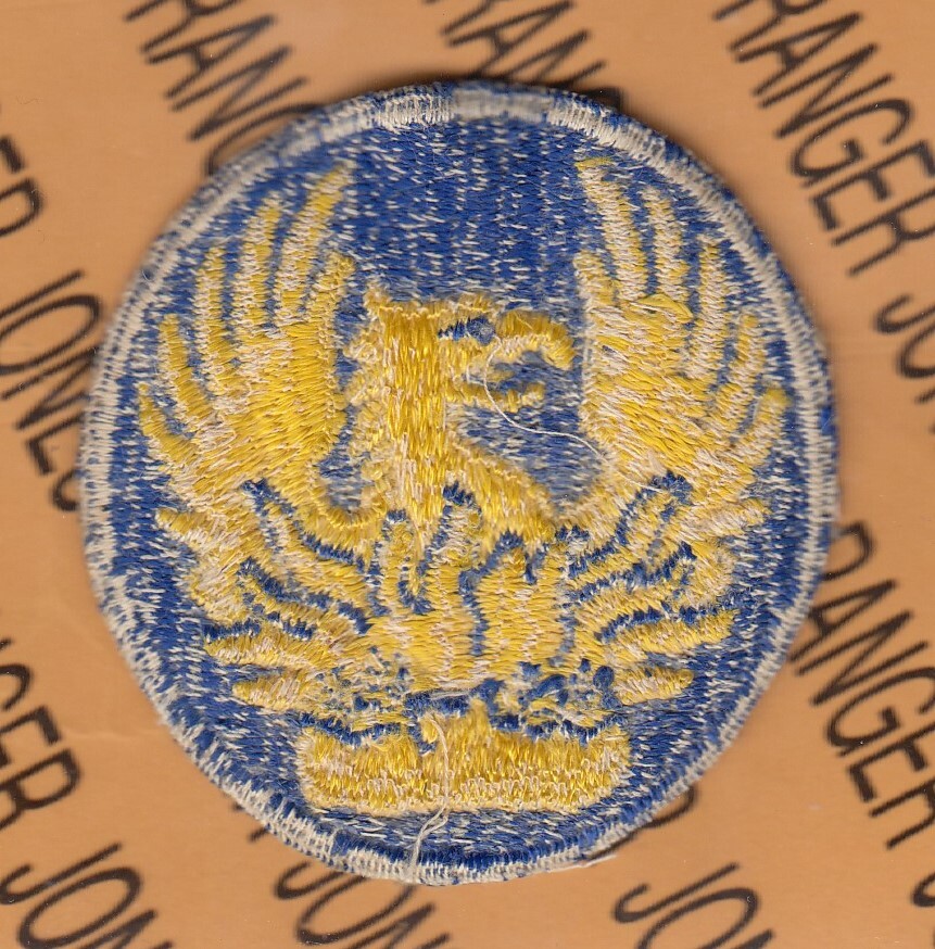 WWII Military Personnel Veterans Administration V.A. cotton 2.5" patch ...