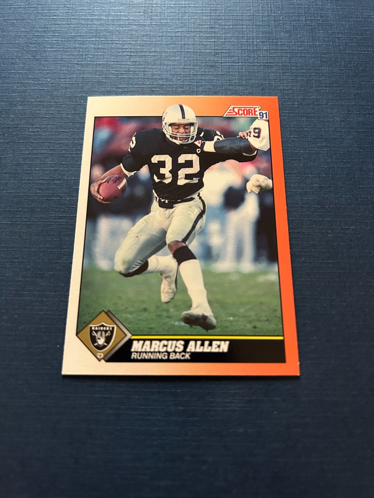 1991 Score Football Marcus Allen #420 HOF Set Break NM-MT | eBay