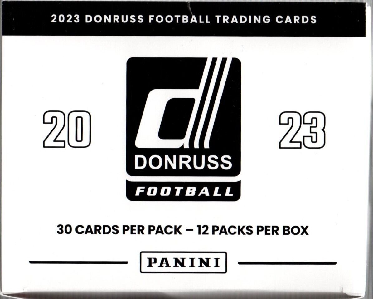 Panini 2023 Donruss Football Box - 360 Cards for sale online | eBay