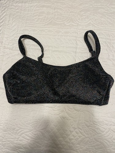 Women’s Swimsuit Top Black Sparkle Size D/DD Xhilaration | eBay