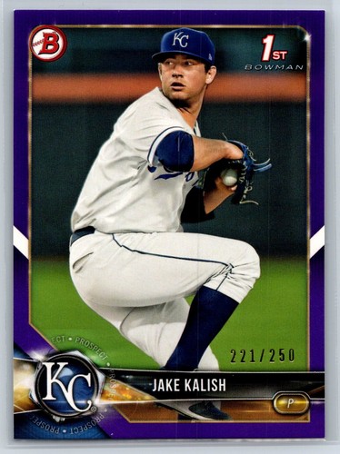 2018 Bowman - Prospects Jake Kalish #BP77 Purple /250 (RC) for sale ...