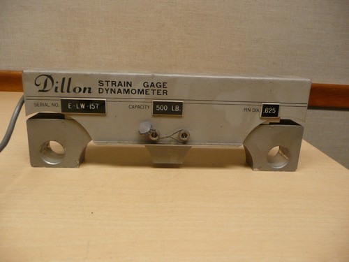 Dillon 500LB Strain Gage Dynamometer Load Cell Tensile Tester | eBay