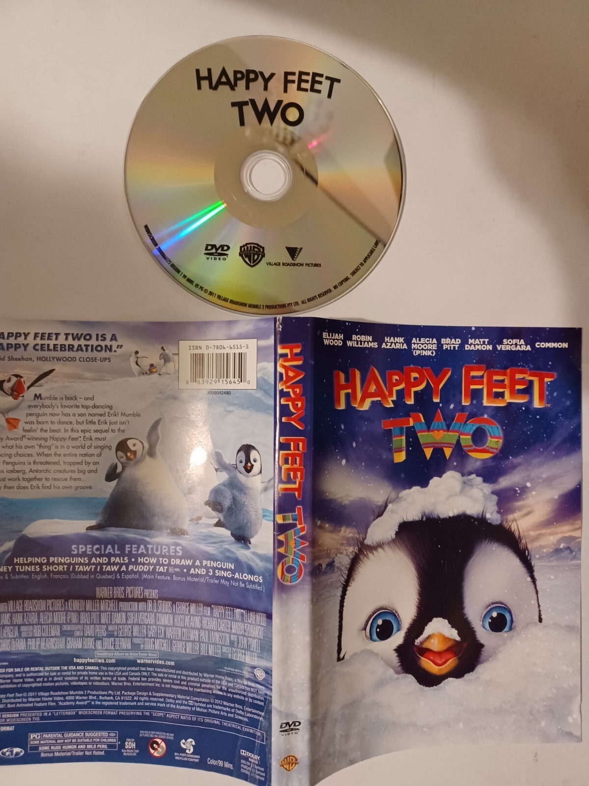 Happy Feet 2 Dvd