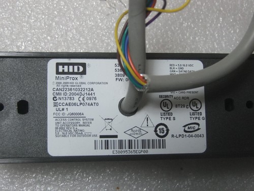 HID MiniProx Proximity Card Reader 5365EGP00 | eBay
