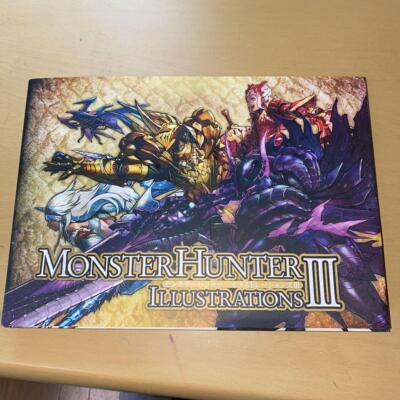 CAPCOM Monster Hunter Illustrations III 3 Art Book MH4 & 4G Hard cover ...